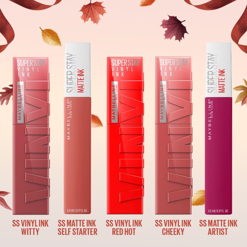 Colores de labiales otoñales en tendencia | Maybelline MX