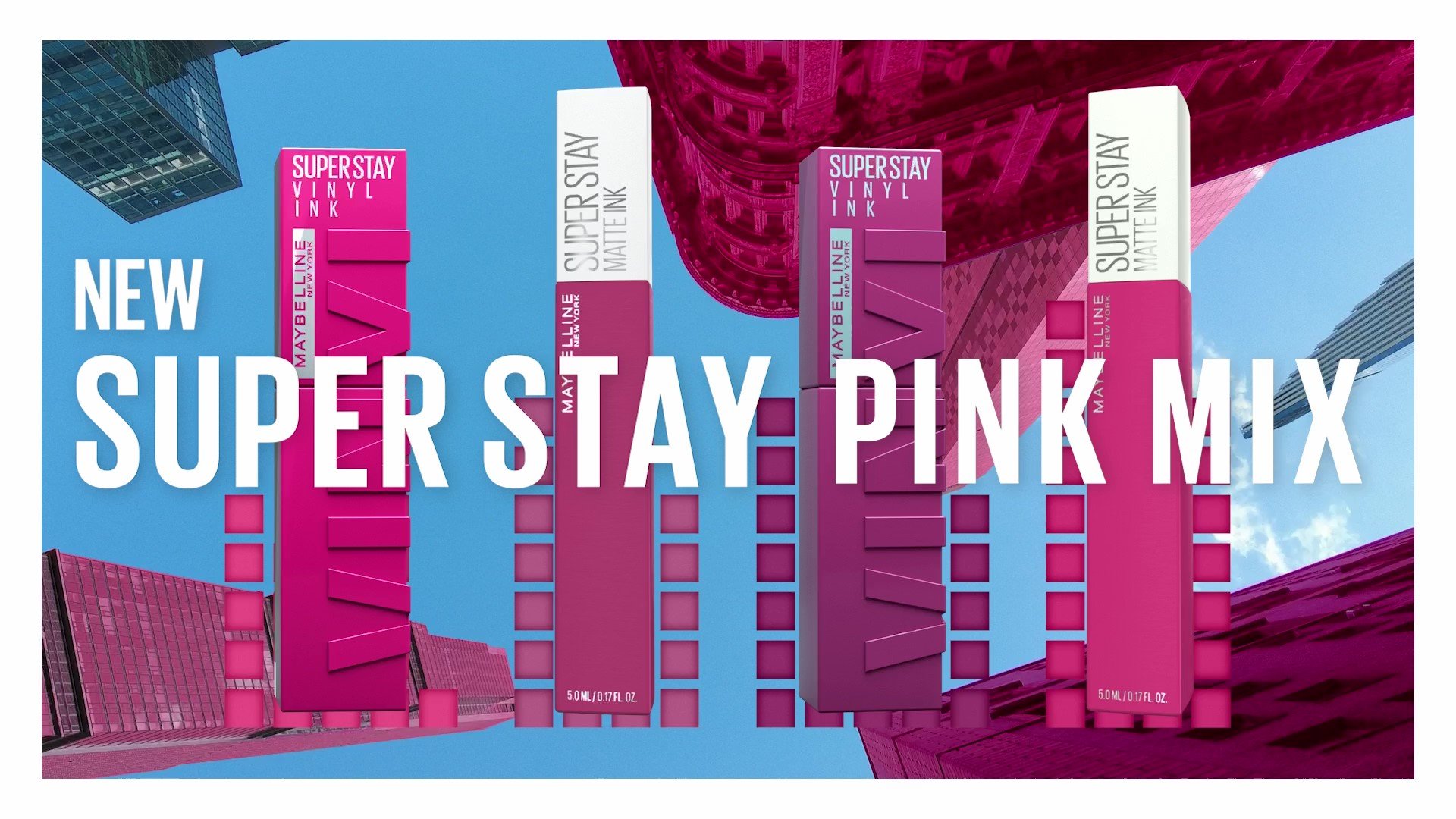 Nuevos tonos rosas SuperStay Vinyl Ink de Maybelline